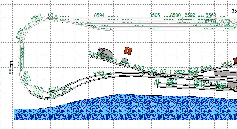 Anlagenplanung » Flußtal in Spur Z